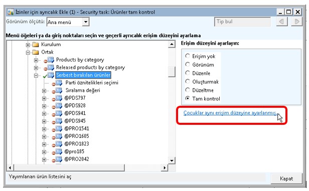 Yetkilendirmede Adım-4: İzinler – Sefa Duman