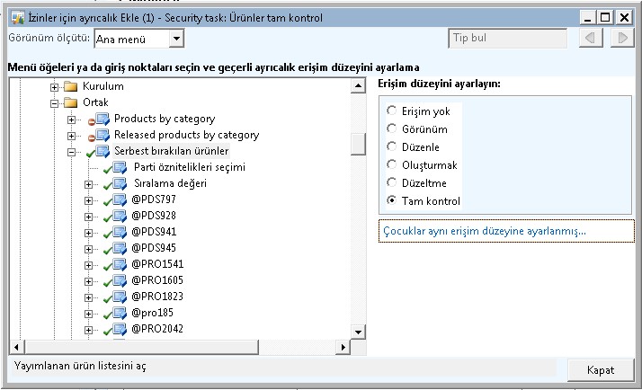Yetkilendirmede Adım-4: İzinler – Sefa Duman