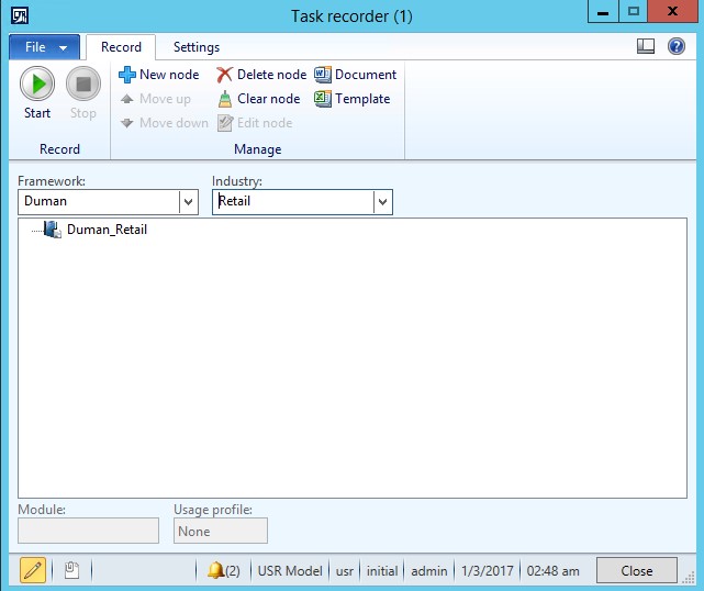 Task Recorder AX 2012- Doküman ve Video Oluşturma – Sefa Duman